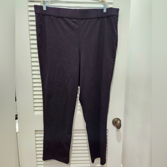 HUE | Pants & Jumpsuits | Nwt Hue Black Cropped Treggings 3x | Poshmark